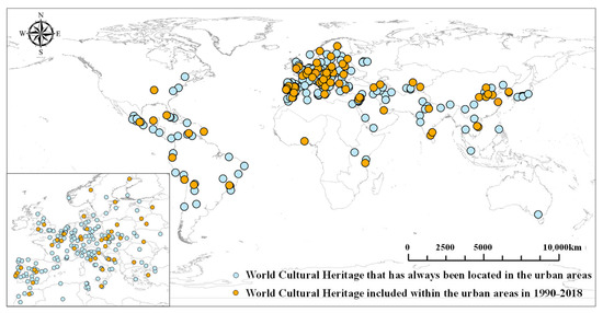 The Spatial Relationship and Evolution of World Cultural Heritage Sites ...