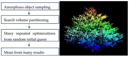 Absolute Accuracy Assessment of Lidar Point Cloud Using Amorphous Objects