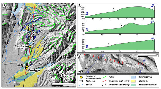 Active Fault Trace Identification Using a LiDAR High-Resolution DEM: A Case Study of the Central ...
