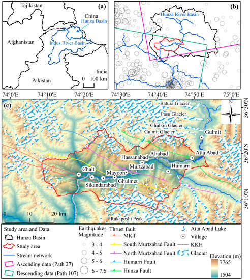 Hunza Valley Map Physical 3D Map Of Hunza