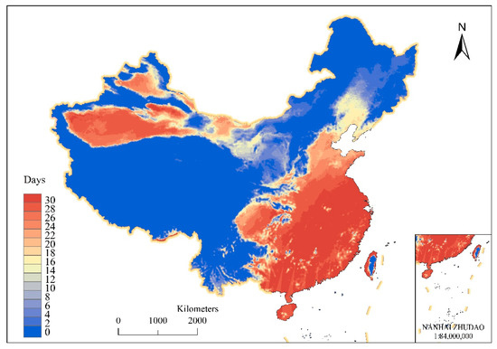 Daily Spatial Distribution of Apparent Temperature Comfort Zone in ...