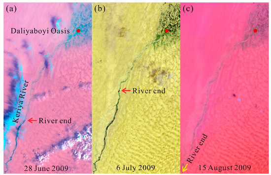 Factors Influencing Seasonal Changes in Inundation of the Daliyaboyi ...