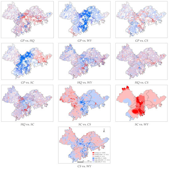 Scale Effects and Time Variation of Trade-Offs and Synergies among Ecosystem Services in the ...
