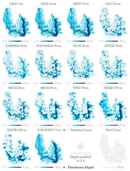 Sensitivity of Remote Sensing Floodwater Depth Calculation to Boundary ...