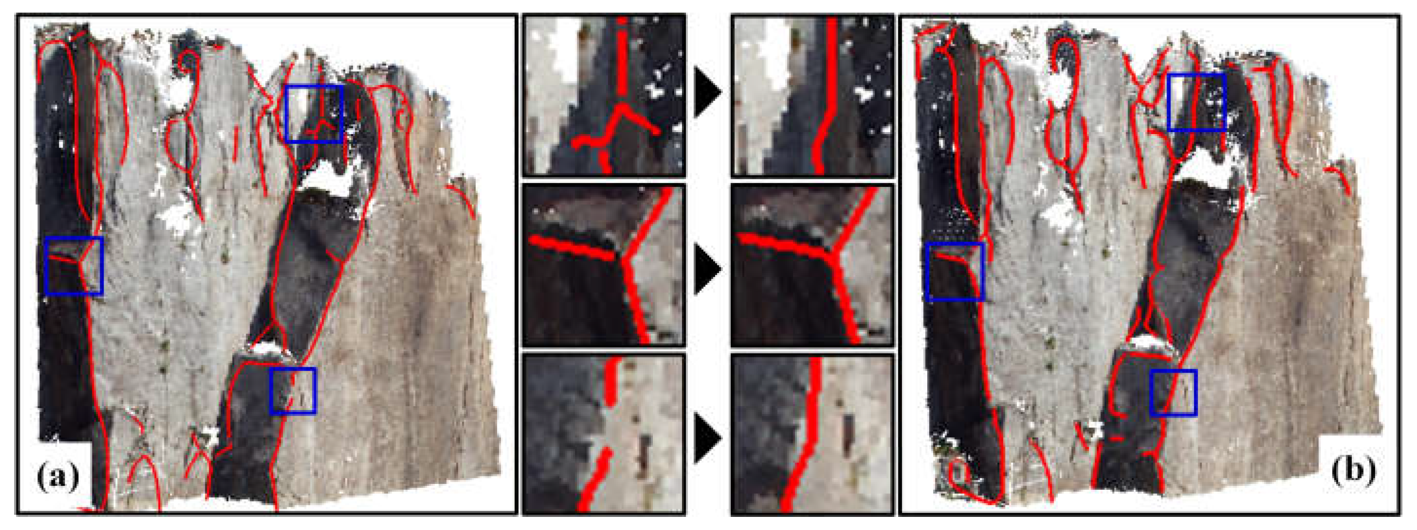 Automatic Extraction of Discontinuity Traces from 3D Rock Mass Point Clouds Considering the ...