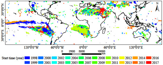Detecting the Greatest Changes in Global Satellite-Based Precipitation ...