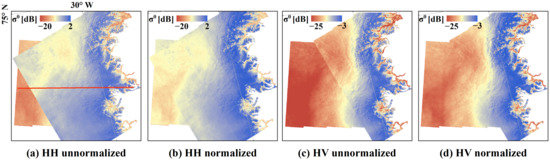Incidence Angle Normalization of Dual-Polarized Sentinel-1 Backscatter ...