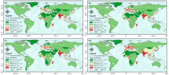 Increasing Global Flood Risk in 2005–2020 from a Multi-Scale Perspective