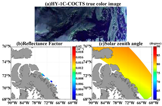 The Inversion of HY-1C-COCTS Ocean Color Remote Sensing Products from ...