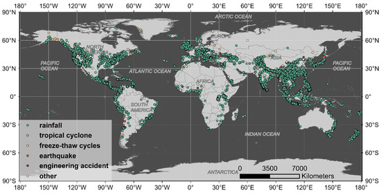 Global Dynamic Rainfall Induced Landslide Susceptibility Mapping Using Machine Learning