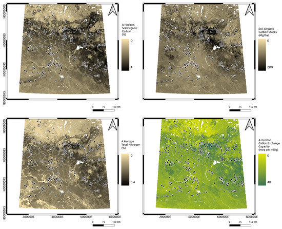 Multi-Horizon Predictive Soil Mapping of Historical Soil Properties Using Remote Sensing Imagery