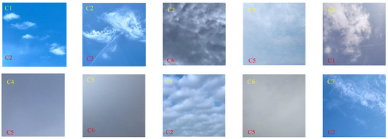 Classification of Ground-Based Cloud Images by Contrastive Self-Supervised Learning