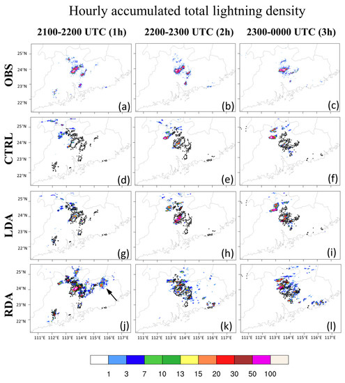 Comparison of the WRF-FDDA-Based Radar Reflectivity and Lightning Data ...