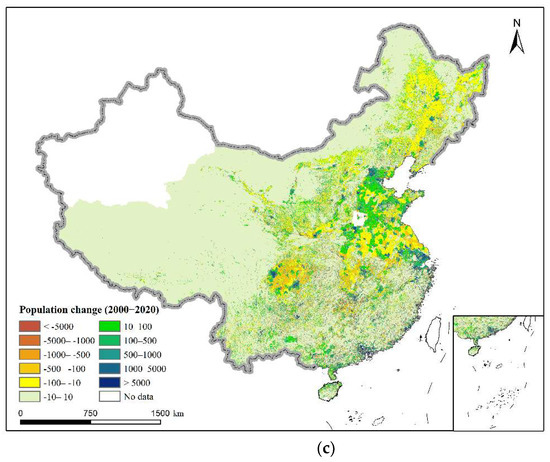 Monitoring and Analysis of Population Distribution in China from 2000 ...