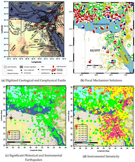 Seismo-Lineaments in Egypt: Analysis and Implications for Active ...