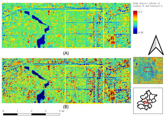 Spatial Heterogeneity and Temporal Variation in Urban Surface Albedo ...