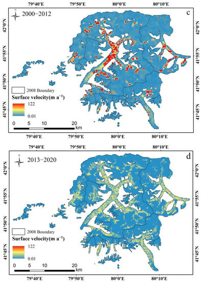 Dynamic Monitoring of Debris-Covered Glacier Surface Velocity and Ice ...
