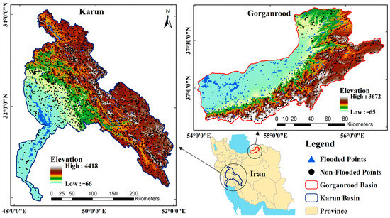 Comparison of Machine Learning Algorithms for Flood Susceptibility Mapping