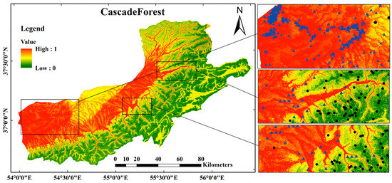 Comparison of Machine Learning Algorithms for Flood Susceptibility Mapping