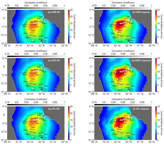 Comparison of GRACE/GRACE-FO Spherical Harmonic and Mascon Products in ...