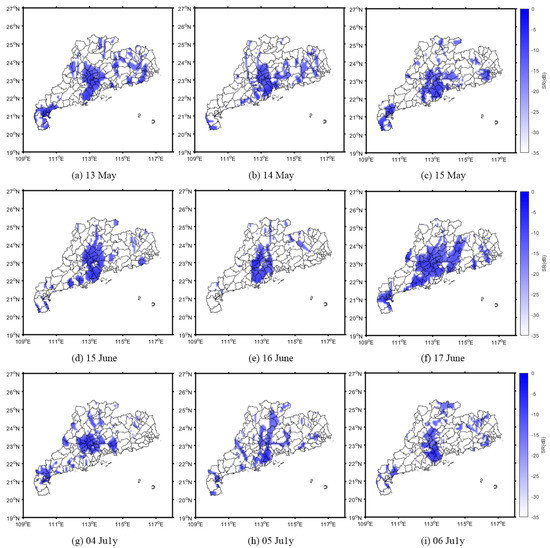 Detection and Evaluation of Flood Inundation Using CYGNSS Data during ...