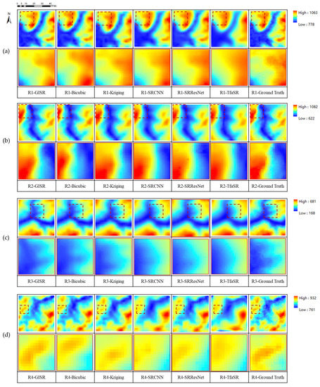 A Global-Information-Constrained Deep Learning Network for Digital Elevation Model Super-Resolution
