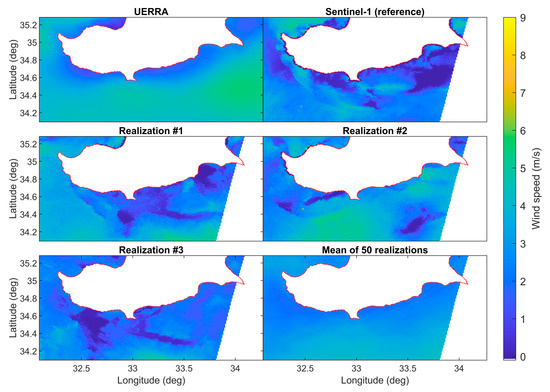 Gap-Filling Sentinel-1 Offshore Wind Speed Image Time Series Using Multiple-Point Geostatistical ...