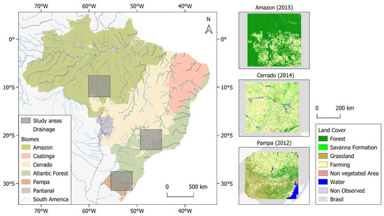 Drought Propagation in Brazilian Biomes Revealed by Remote Sensing