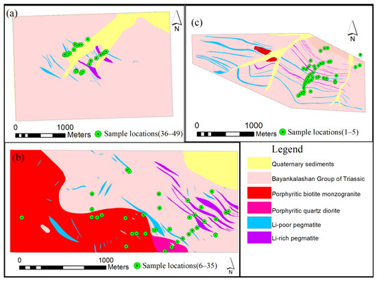 Lithium-Bearing Pegmatite Identification, Based on Spectral Analysis ...