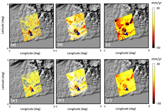 Remote Sensing | Free Full-Text | Mapping of Mean Deformation Rates ...
