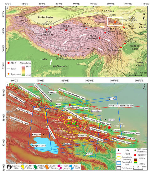 Research of Seismogenic Structures of the 2016 and 2022 Menyuan ...