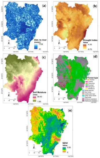 Spatial Prediction of Wildfire Susceptibility Using Hybrid Machine Learning Models Based on ...