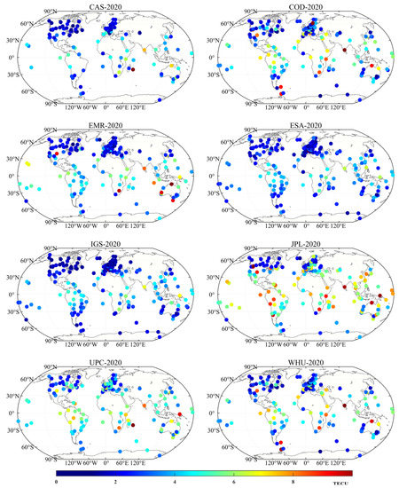 Remote Sensing | Free Full-Text | Performance and Consistency of Final Global Ionospheric Maps ...