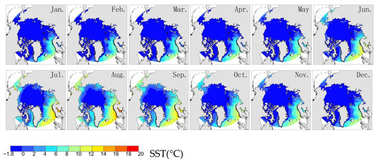 Changes in Sea Surface Temperature and Sea Ice Concentration in the ...