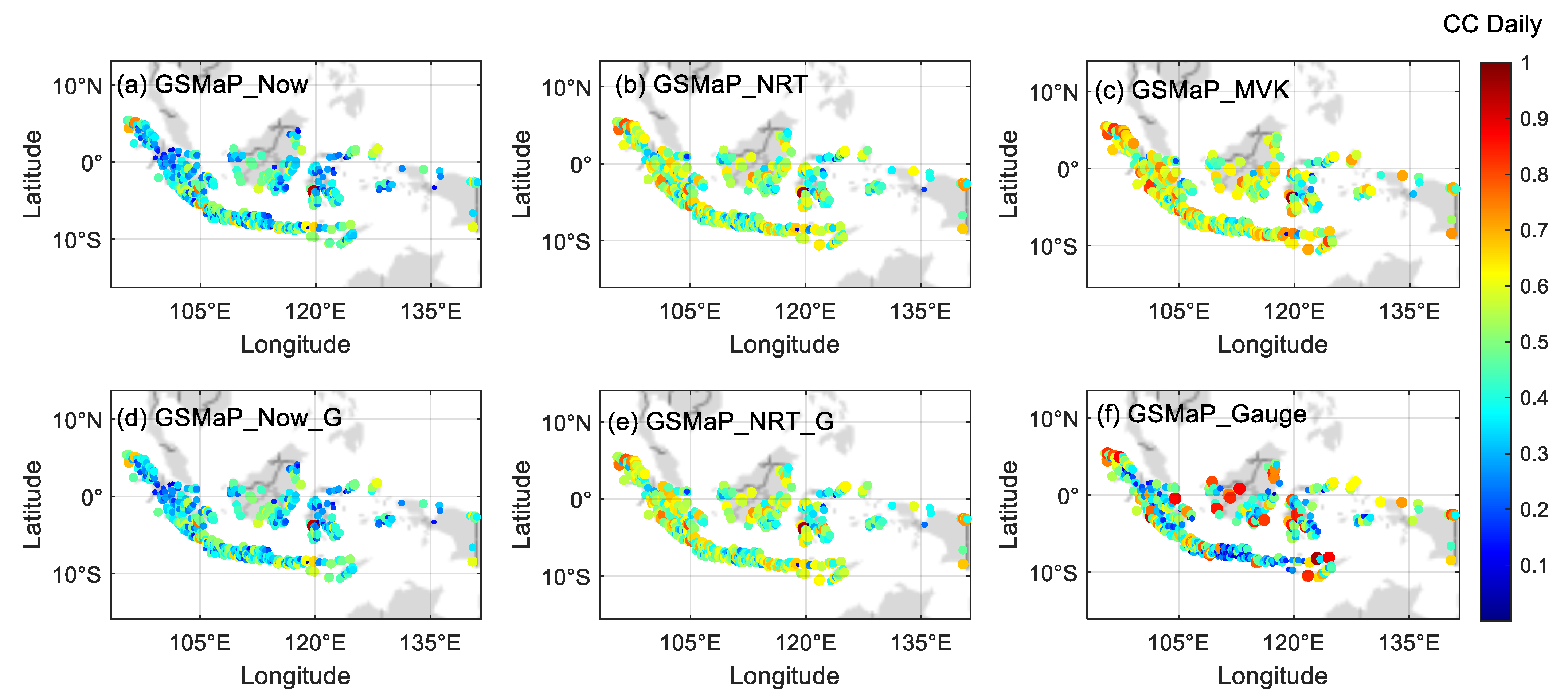 A Preliminary Assessment of the GSMaP Version 08 Products over Indonesian Maritime Continent ...