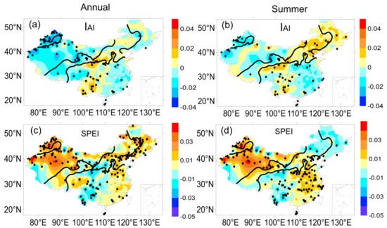Analysis of the Difference between Climate Aridity Index and ...