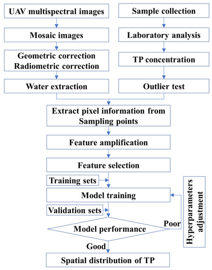 Retrieval of TP Concentration from UAV Multispectral Images Using IOA-ML Models in Small Inland ...