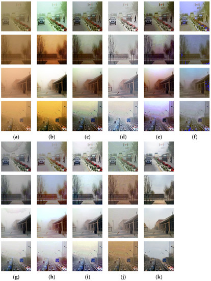 Unsupervised Image Dedusting via a Cycle-Consistent Generative Adversarial Network