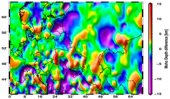 A High-Resolution Global Moho Model from Combining Gravimetric and ...