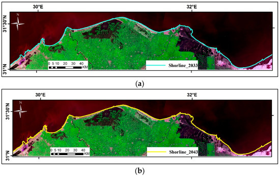 Historical Trend Analysis and Forecasting of Shoreline Change at the ...