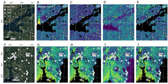 Comparing Global Sentinel-2 Land Cover Maps for Regional Species ...