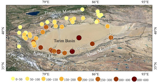 Characteristics of Dust Weather in the Tarim Basin from 1989 to 2021 ...