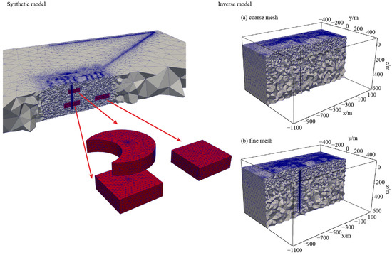 Three-Dimensional Dual-Mesh Inversions for Sparse Surface-to-Borehole ...