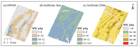 Soil Organic Carbon Prediction Using Sentinel-2 Data and Environmental ...