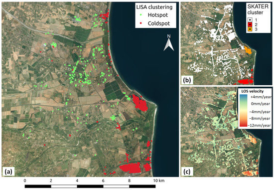 PSI Spatially Constrained Clustering: The Sibari and Metaponto Coastal Plains