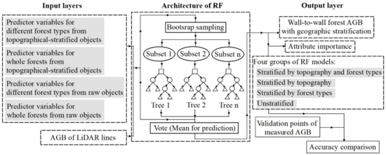 Improved Object-Based Mapping of Aboveground Biomass Using Geographic Stratification with GEDI ...