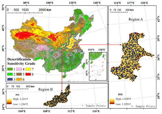 Sensitivity Assessment of Land Desertification in China Based on Multi ...
