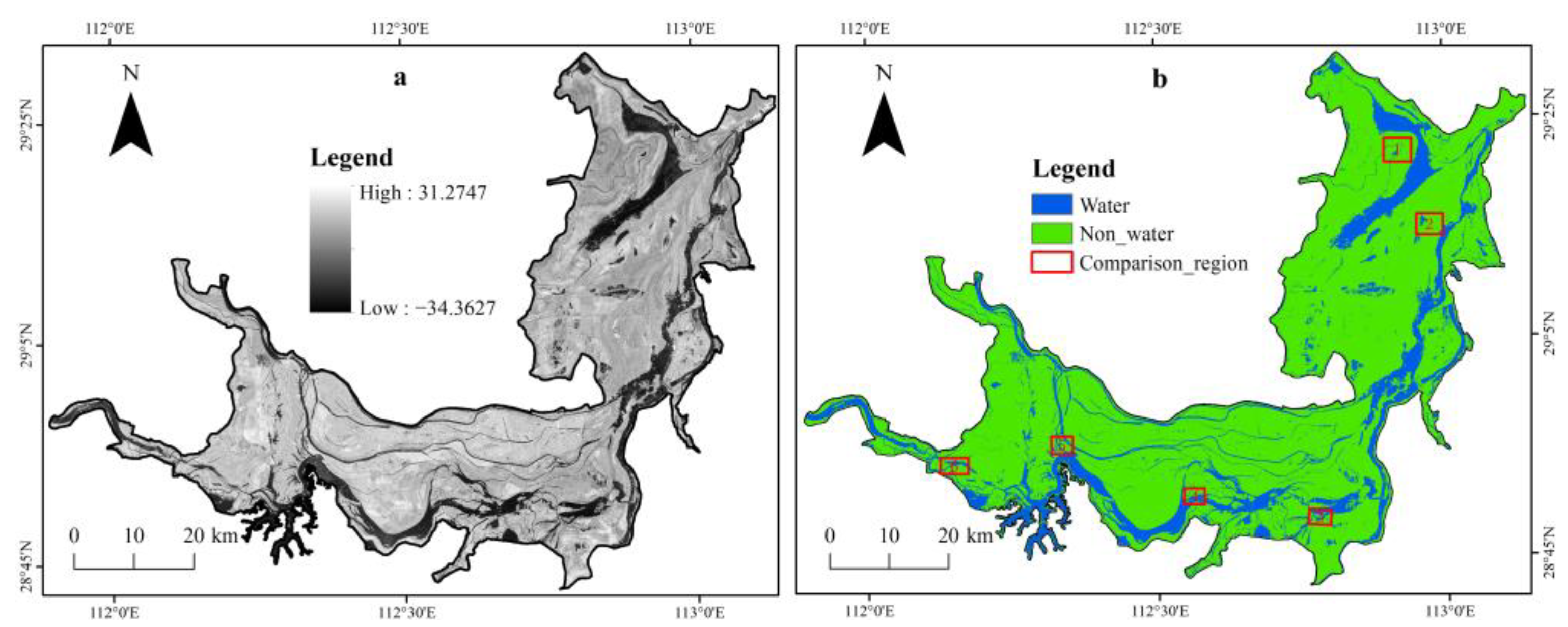 A Self-Adaptive Thresholding Approach for Automatic Water Extraction ...
