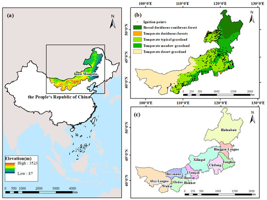 Predicting Grassland Fire-Occurrence Probability in Inner Predicting Grassland Fire-Occurrence Probability in Inner