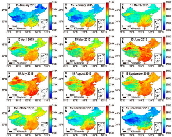 A Simple Real LST Reconstruction Method Combining Thermal Infrared and ...